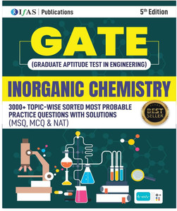 GATE Inorganic Chemistry Book - 2025 | Topicwise Practice Question with ...