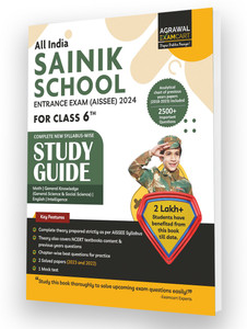 Examcart Sainik School Class 6 Study Guide Book For 2025 Entrance Exam ...