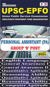 UPSC EPFO Personal Assistant Exam Book 2024 (Employees Provident Fund ...