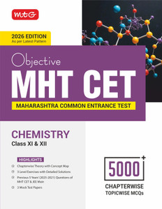 MTG Objective MHT CET Chemistry | 5000+ Chapter-wise Topic-wise MCQs ...