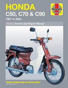 Honda C50, C70 & C90 (67 - 03) Haynes Repair Manual: Buy Honda C50, C70 ...