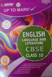 ENGLISH LANGUAGE AND LITERATURE CBSE CLASS 10: Buy ENGLISH LANGUAGE AND ...
