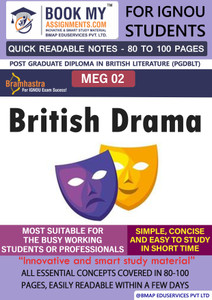 IGNOU MEG 02 British Drama Quick Readable Notes | Important Topic-wise ...