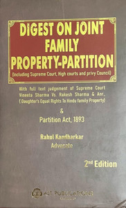 Digest On Joint Family Property Partition (Including Supreme Court ...