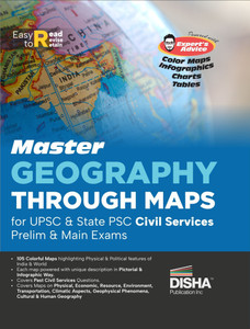 Master Geography Through Maps for Upsc & State Psc Civil Services ...