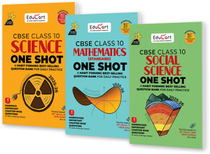 Educart ICSE Class 10 Questtion bank Physics, Chemistry, Biology, Maths ...