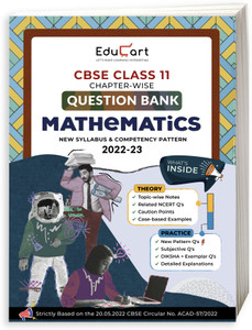 Educart CBSE Class 11 MATHS Question Bank Book for 2022-23 (Includes ...