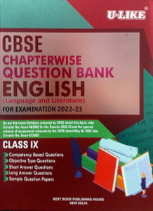 U Like Class 9 English (Language And Literature) CBSE Chapterwise ...