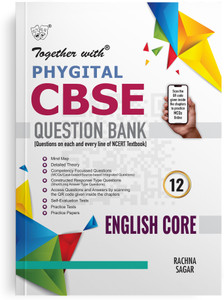Together with CBSE Question Bank Class 12 English Core Phygital Edition ...