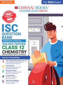 Oswaal ISC Question Bank Class 12 Chemistry Book (For 2024 Board Exams ...