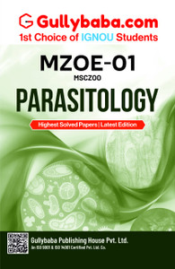 IGNOU MZOE-01 Parasitology (ENG) | Help Book/Guide Book with Solved ...