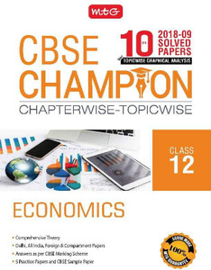 10 Years Cbse Champion Chapterwise - Topicwise - Economics Class 12 ...