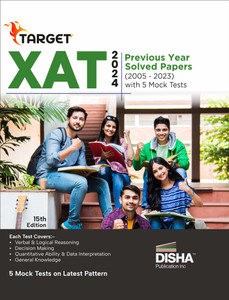 Target XAT 2024 - Previous Year Solved Papers (2005 - 2023) with 5 Mock ...