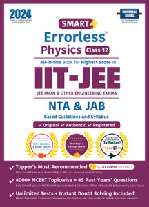 Smart Errorless Physics JEE(Main and Advanced) Class 12 (2024) - NCERT ...