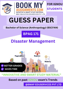 IGNOU BPAG 171 Disaster Management for BAG Students | Exam-Focused ...