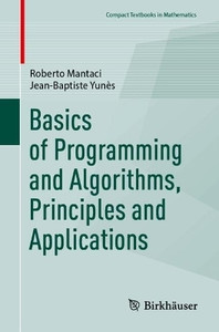 Basics of Programming and Algorithms, Principles and Applications: Buy ...