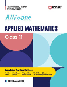 (Old Editon) Arihant All In One Applied Mathematics Class 11 For CBSE ...