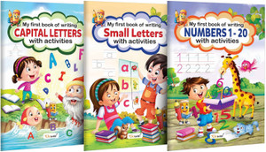 My First Book of Writing Capital Letters, Small Letters and Numbers 1 ...