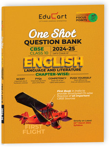 Educart CBSE Class 10 ENGLISH One Shot Question Bank 2024-25 (for 2025 ...