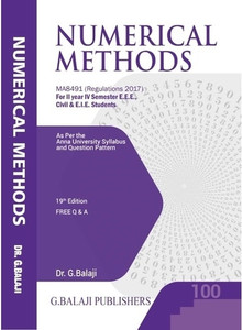 Numerical Methods By G.Balaji with 1 Disc: Buy Numerical Methods By G ...