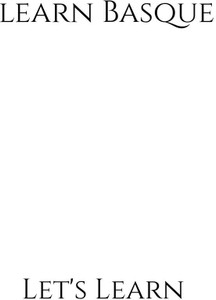 Learn Basque: Buy Learn Basque by Let's Learn at Low Price in India ...