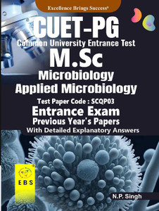 CUET PG M.Sc Microbiology/Applied Microbiology (Test Paper Code-SCQP03 ...