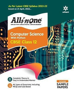 Cbse All in One Computer Science with Python Class 12 2022-23 Edition ...