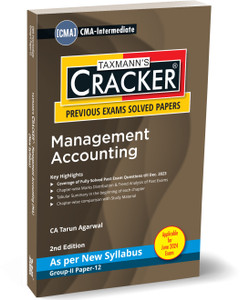 Taxmann's CRACKER for Management Accounting (Paper 12 | MA) – Covering ...