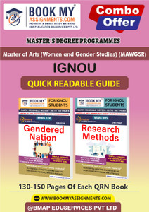 IGNOU MWG005 MWG106 Study Material (Quick Readable Notes)for Ignou ...