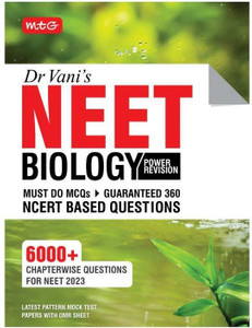 MTG NEET Biology Power Revision Book By Dr Vani - NCERT Based Questions ...