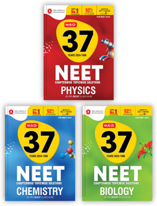 MTG 37 Years NEET Previous Year Solved Question Papers with NEET PYQ ...