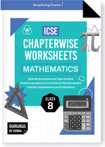 Icse Chapterwise Worksheets Mathematics : Class 8 (Edition2025) - Real ...