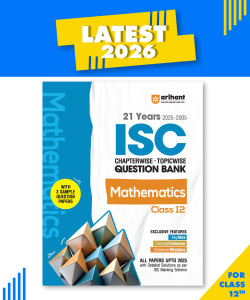 Arihant ISC Question Bank Chapterwise & Topicwise Class 12 Mathematics ...