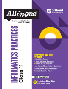 Arihant All in One Informatics Practices Class 11 for CBSE Exams 2025 ...
