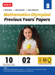 MTG IMO Class-8 Olympiad 10 Previous Years Papers (2023-2019 Set A & B ...