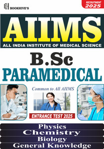 AIIMS BSc. Paramedical Entrance Examination 2025-26 (Set of 4 Books ...