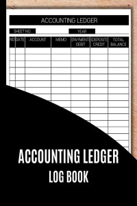 Accounting Ledger Log Book: Buy Accounting Ledger Log Book by Riya ...
