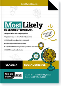 Gurukul By Oswal Social Science Most Likely CBSE Question Bank for ...