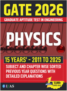 GATE Physics - 2026 | Chapterwise & Topicwise PYQ Solved Paper Book ...