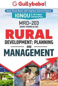 Gullybaba IGNOU MARD (Revised) 1st Sem MRD-203 Rural Development ...