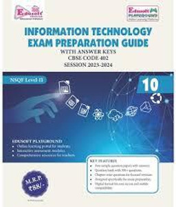 Information Technology CBSE Code 402 CLASS 10 EDUSOFT: Buy Information ...