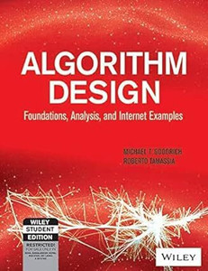 Algorithm Design: Buy Algorithm Design by Goodrich Michael T at Low ...