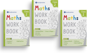Key2Practice Maths Workbook For Class 2 (Set of 3) : 288 Activity Based ...