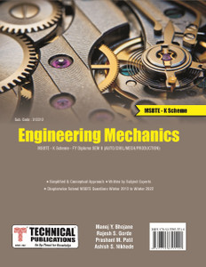 ENGINEERING MECHANICS K Scheme (II - Mech. /Civil/Auto./Prod.- 312312 ...