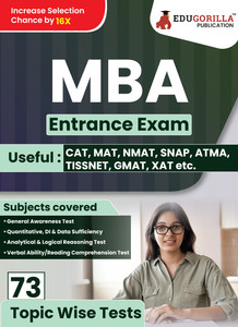 MBA Entrance Exam Guide - 2024 - 73 Topic-wise Solved Tests For Various ...