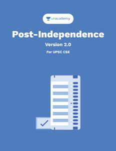 Post-Independence - UPSC Civil Services Preliminary and Mains ...