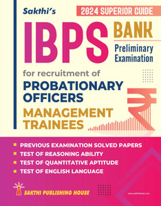 IBPS Probationary Officers Management / Trainees Preliminary Exam Book ...