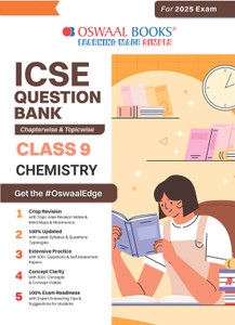 Icse Question Bank Solved Papers_class 9_chemistry_for Exam 2024-25 ...