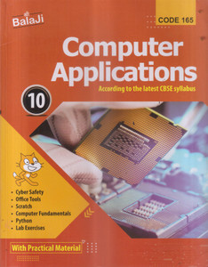 SHRI BALAJI COMPUTER APPLICATIONS CODE 165 CLASS -10: Buy SHRI BALAJI ...