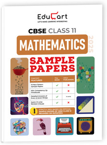 Educart CBSE Sample Question Papers Class 11 Mathematics Book (For 2025 ...